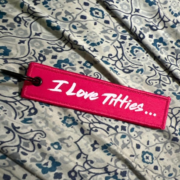 INSERT BEFORE FLIGHT Custom Key Tag | Personalized Double-sided Jet Tag ...