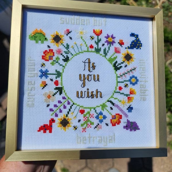 Wicked Inspired Modern Cross Stitch PDF Pattern Instant Download - Etsy