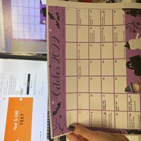 EDITABLE October 2024 Calendar, Spooky Halloween Printable Monthly ...