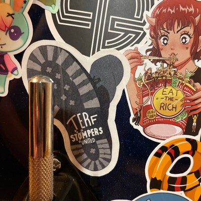 Ramshackle Glory Heart Fist Keep on Loving Sticker waterproof - Etsy