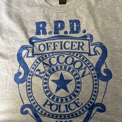 Raccoon City Police R.P.D. Double-print T-shirt - Etsy