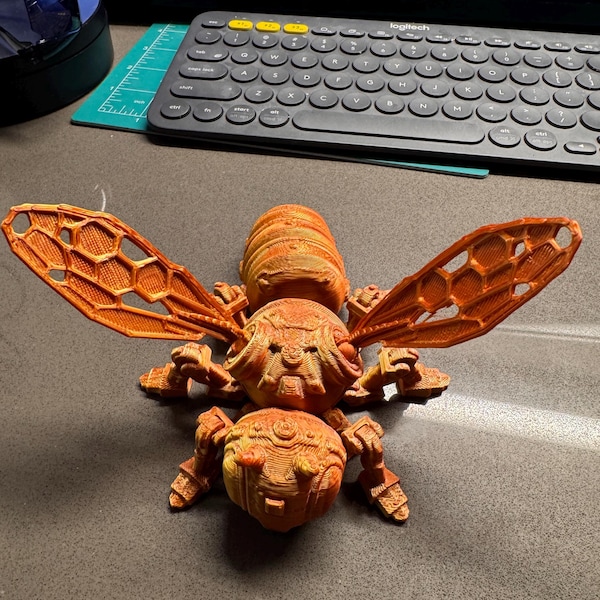 Flexi Print-in-place Fish STL File for 3D Printing Active - Etsy