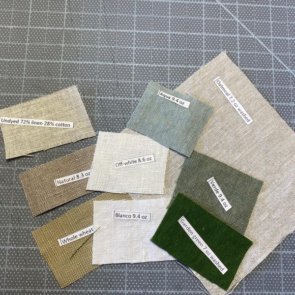 Luxurious Upholstery Linen Fabric / Heavy Linen Fabric by the Yard ...