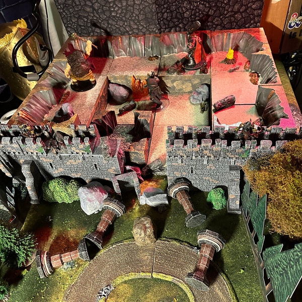 Modular Stairs and Daises- Dnd Terrain, Tabletop Terrain - Etsy