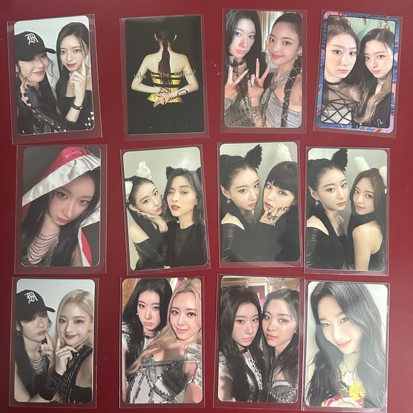 Itzy Cheshire **OFFICIAL** Album Photocards - Etsy
