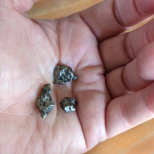 Campo Del Cielo Meteorite | Shiny Meteorite Specimen | Argentinian ...