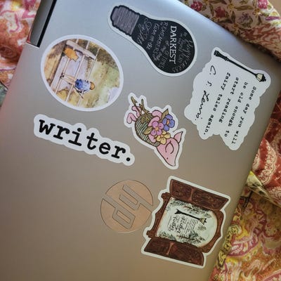 Mr. Beaver Narnia Quote Stickers, CS Lewis Sticker, CS Lewis Quote ...