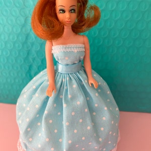 Topper Dawn palitoy Pippa Doll Vintage Handmade Wedding Gown and Veil ...