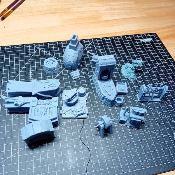 Modular Sanctuary | Elven City | Terrain Essentials | Exteriors | Cast 'n Play | 3D Printed ...