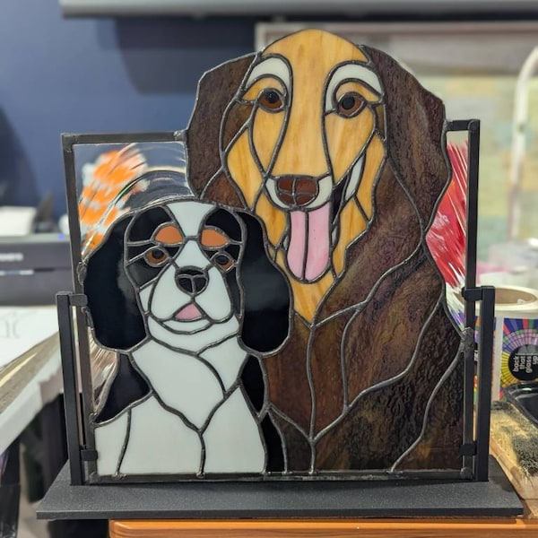 Slab Stand for Fused and Stained Glass Display 6", 8", 10", 12". Made ...