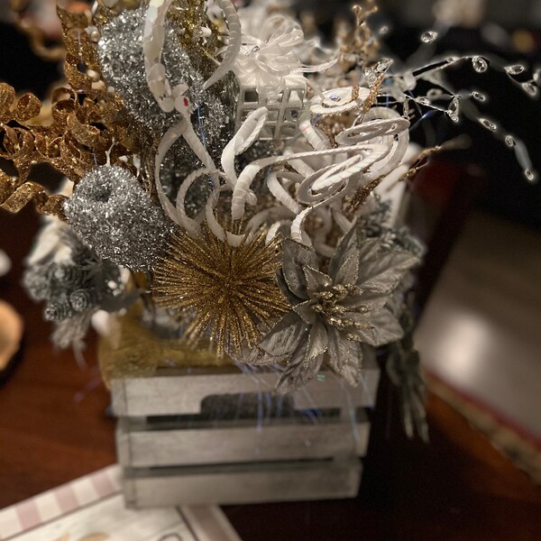 Set of 3 - Whitewashed Wood Crates, Rustic Boxes Boho Vintage Decor ...