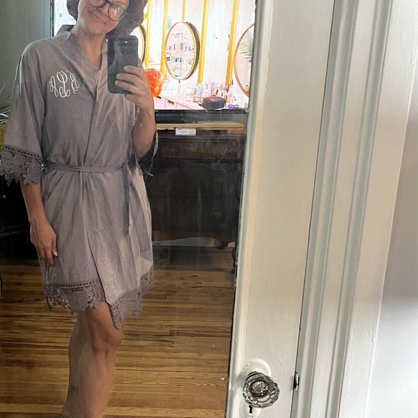 Bridesmaid Robes Set of 3,4,5,6,7,8,9,10,11,12,13,14*bridesmaid Gifts ...