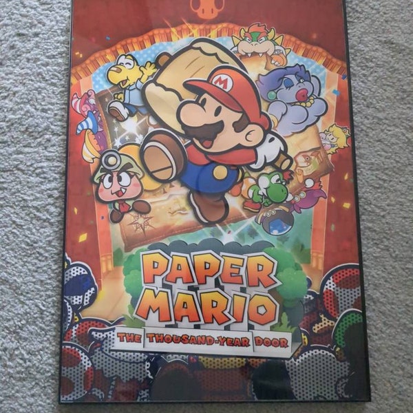 Mario Mushroom Collage - Poster 13x19 - Etsy