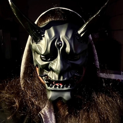 Black Crow Mask, Karasu Tengu Mask, Japanese Karasu Mask, Venetian ...