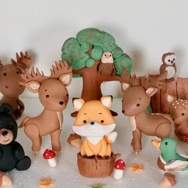 Gingerbread Man Cake Topper Fondant Sugar Gingerbread Man Christmas ...