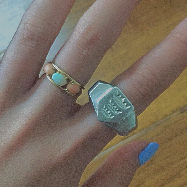 King Arthur Pendragon Coat of Arms Signet Ring - Etsy