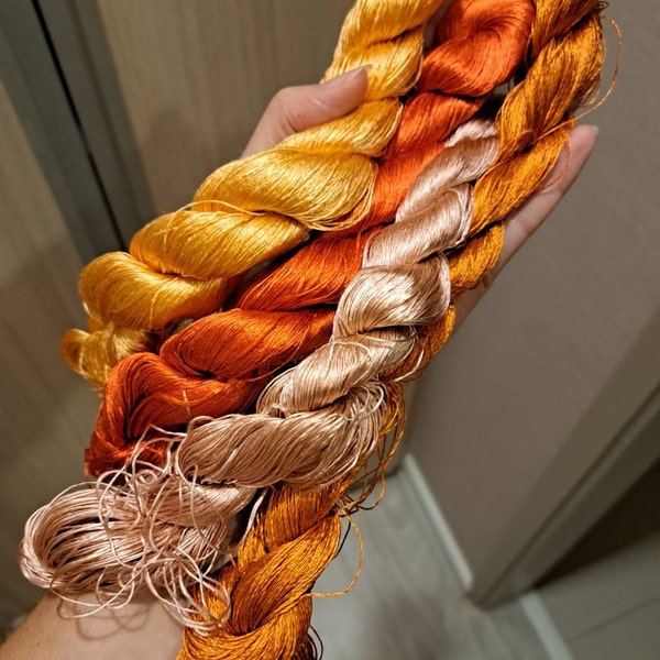 Japanese Vintage Super High Class Hon Urushi japanese Lacquer Thread 6 ...