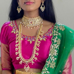 Black Beads Bangles Set 4 Bangle Set 22k Gold Plated Black | Etsy