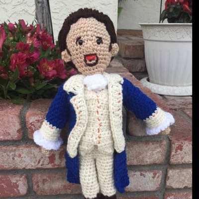 PATTERN Pdfs Hamilton Amigurumi Crochet Doll Crochet Dolls Pattern Set ...