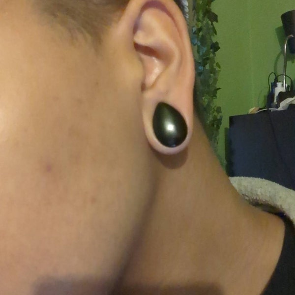 PAIR of Unique Organic Ebony Wood Spiral Tapers/plugs Gauges 4g 5mm Thru 0000 12mm Available - Etsy