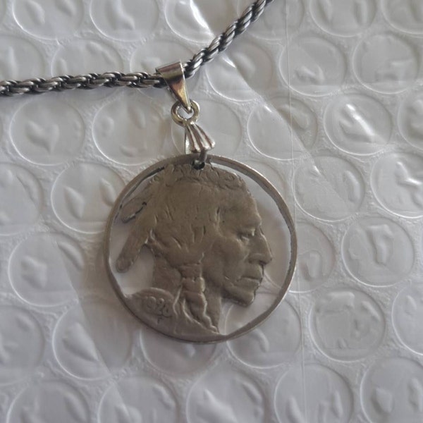 Pictured Rocks Michigan Cut Coin Pendant Necklace - Etsy