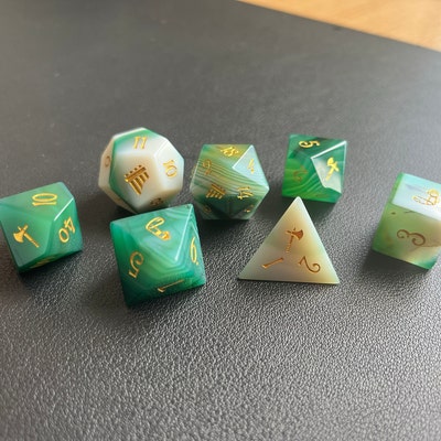 Medieval Bone Dice Set Dnd for Role Playing Games-dnd D and D - Etsy