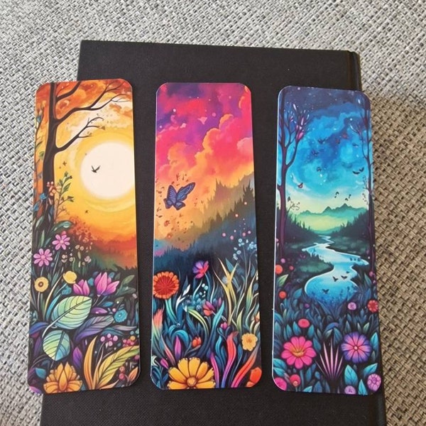 Enchanted Forest Bookmarks Bookmarks Book Accessories Colourful ...
