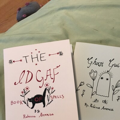 The Idgaf Book of Spells Witchcraft Witch Halloween Zine - Etsy