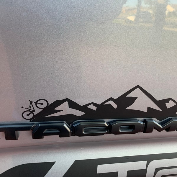 Mountain Bike Windshield on Hill Decal Sticker Easter Egg (2 Count) - Etsy
