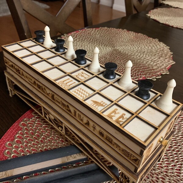 Ancient Game of SENET. From the Tomb of the Boy King. - Etsy
