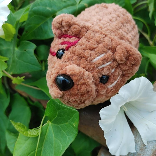 Small Crocheted Halsin *MADE TO ORDER* Bear Plush BG3, Baldur’s Gate 3 ...