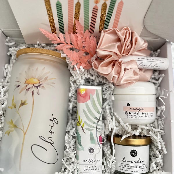 Mom Self Care Gift Box, New Mom Gift Basket, Relaxing and Pampering ...