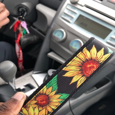 Sunflower Wristlet Key Chain Key Fob Key Holder Key Strap Key - Etsy
