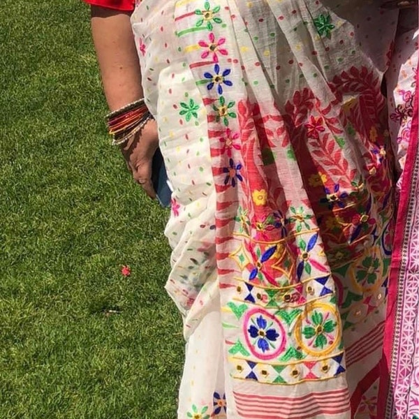 Silk Saree, Handmade Silk Saree With Blouse Piece, Certified Silk With ...