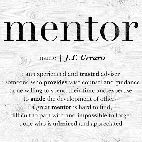 Personalized Mentor Card, Gift for Boss, Custom Mentor Thank You Card ...