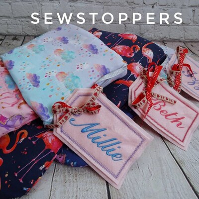 Applique & Embroidery Originals Digital Design 2213 Gift Tag In-the ...