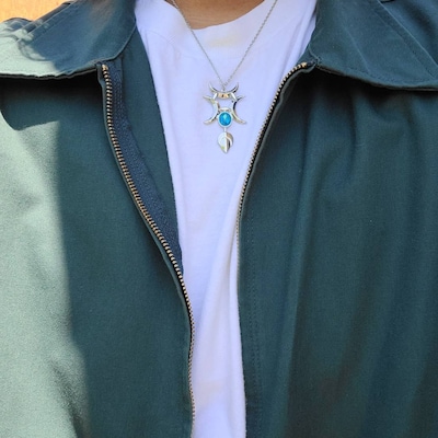 Breath of the Wild BOTW Mipha Pendant Necklace Headpiece Cosplay ...