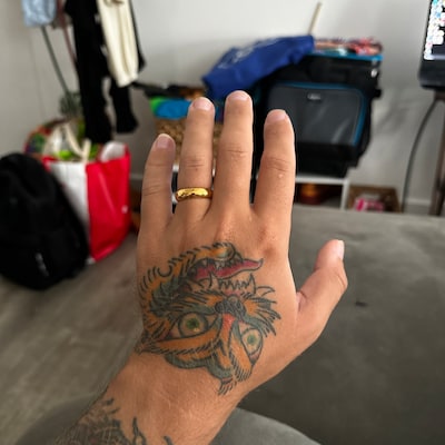 24K Pure Solid Gold Hand Forged Bracelet_made TO ORDER - Etsy