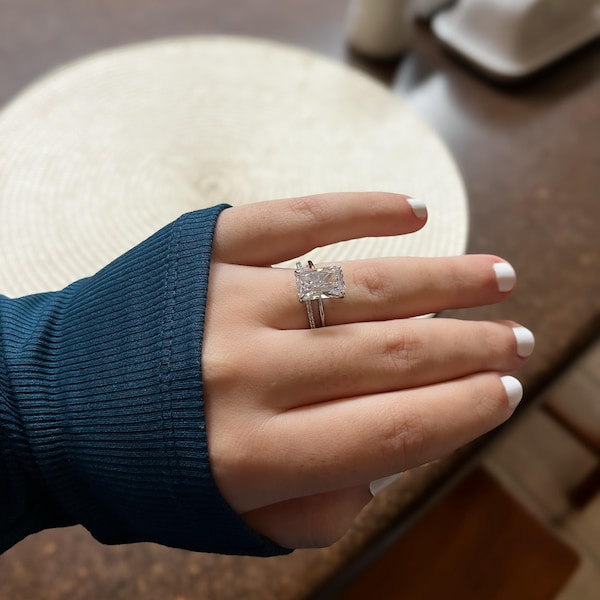 Vintage Inspired Engagement Ring Cathedral Setting Filigree Art Deco ...