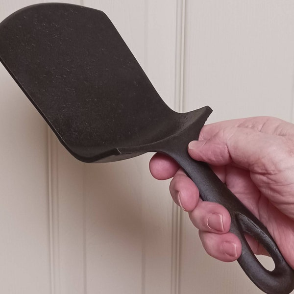 Cast Iron Spatula/ Pie Server Made From a Unmarked Griddle, Its 12 ...