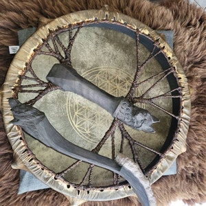 Siberian Shaman Drum, Ancient Drum, Altai Shamanic Drum, Сlassical ...