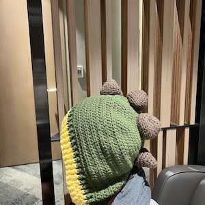 Crochet Dinosaur Pattern, Dinosaur Hood Pattern, Dino Hat Pattern, DIY ...