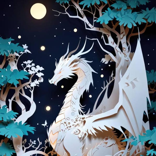 Dragon Pink Papercraft Phone Wallpaper, Mythical Beast Paper Fold Cut ...