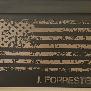 Matte Black Personalized Engraved .50 Cal or .30 Cal Caliber - Etsy