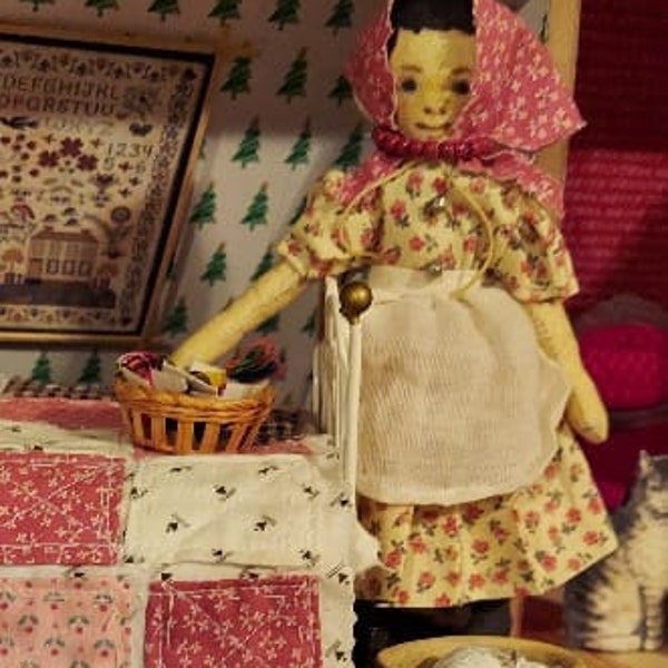 DIGITAL DOWNLOADABLE Sewing Pattern for Hitty & Blythe Dolls | PINTUCK ...