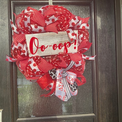 Flocked Easter Bunny Wreath Swag for Front Door, Spring Teardrop Swag ...