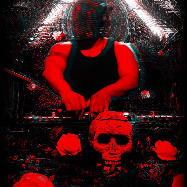 Famous Rapper Mask Night Mask Covered in Silver Jewel Pieces Full Face ...