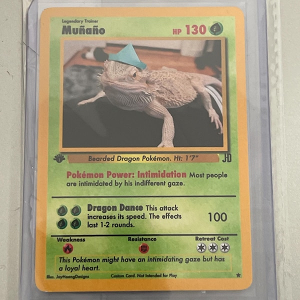 Custom Hunter Fan Art Anime Trading Card - Etsy