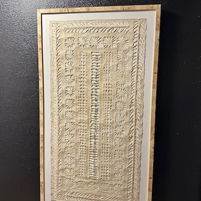 Medium Mexican Handmade Amate Paper 15.75x15.75sq frame Not Included SQ ...