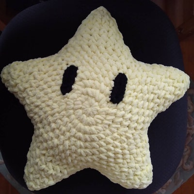 Crochet Star Pillow Amigurumi Plush Pattern - Etsy
